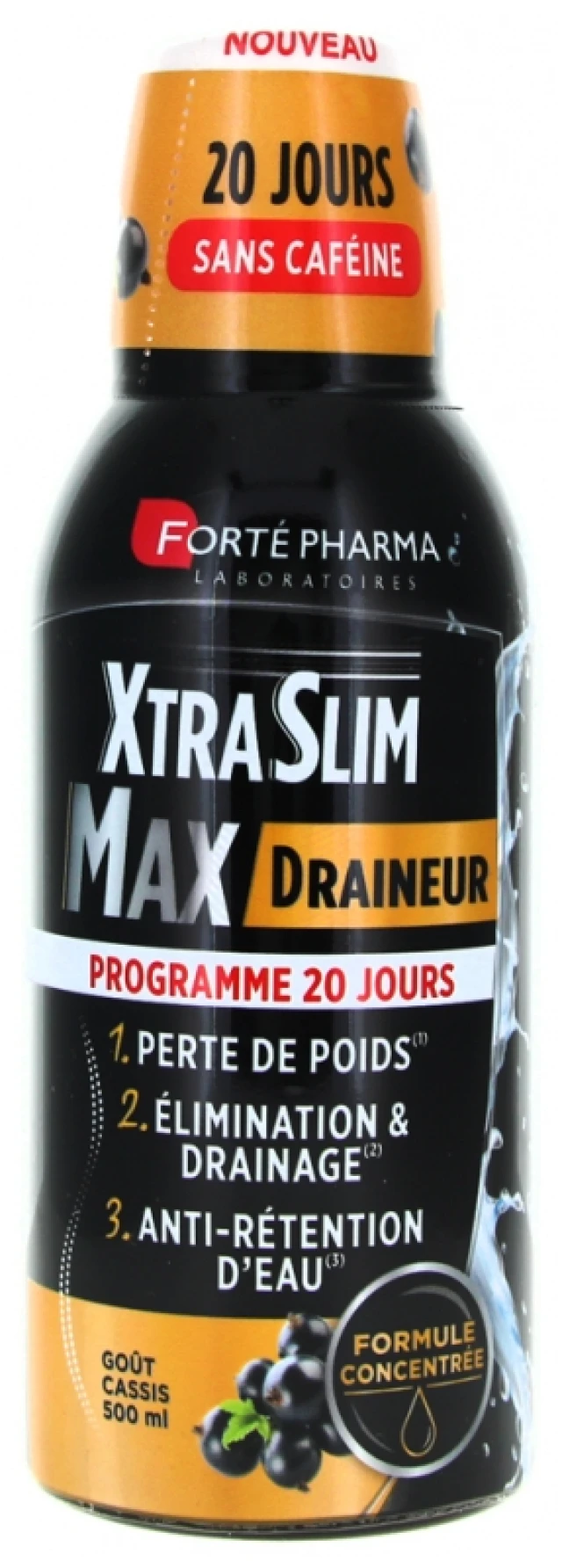Forte Pharma XtraSlim Max Drain Συμπλήρωμα Διατροφής Για Απώλεια Βάρους ...